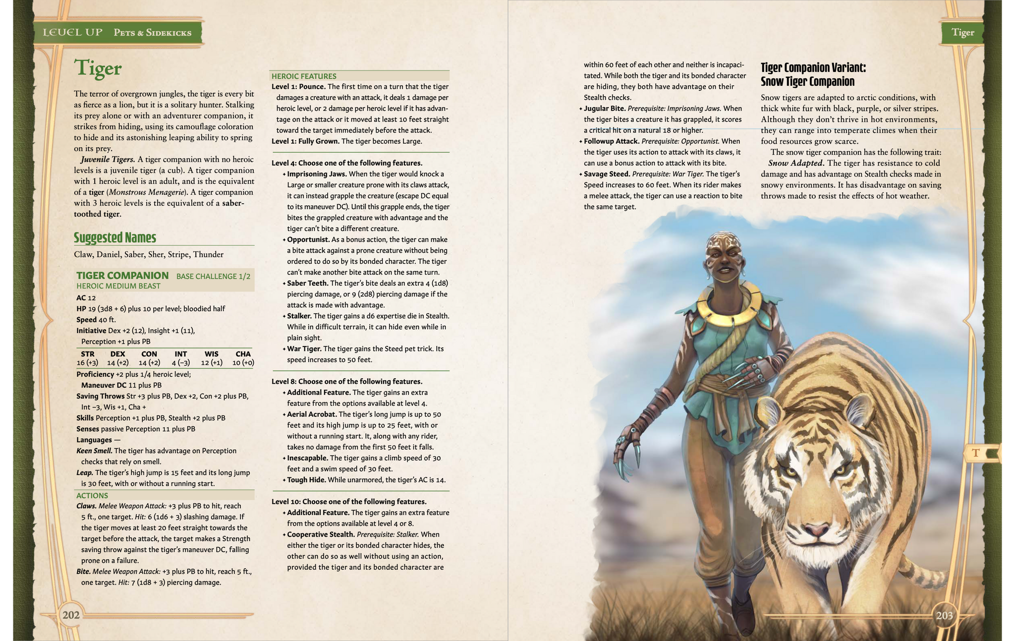 Pets & Sidekicks: Companions for D&D, Level Up A5E, and ToV – EN Publishing